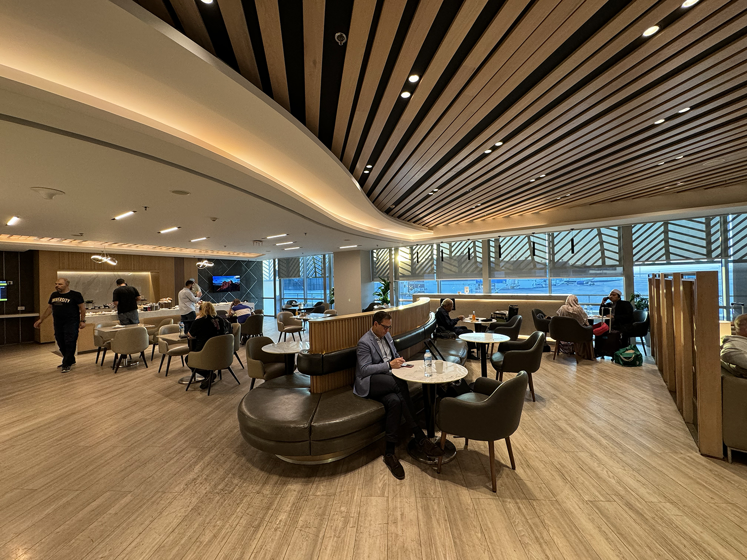 Review: Ahlein Premium Lounge in Cairo, Egypt | PointsFeed