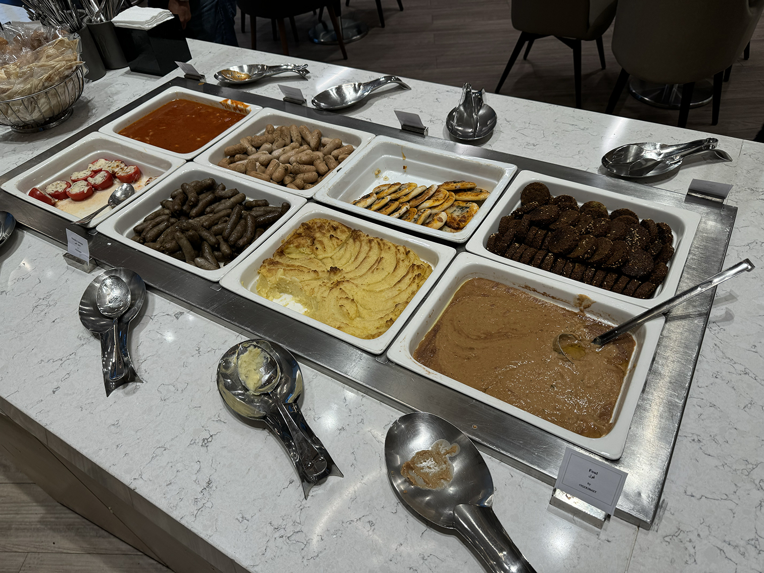 Review: Ahlein Premium Lounge in Cairo, Egypt | PointsFeed